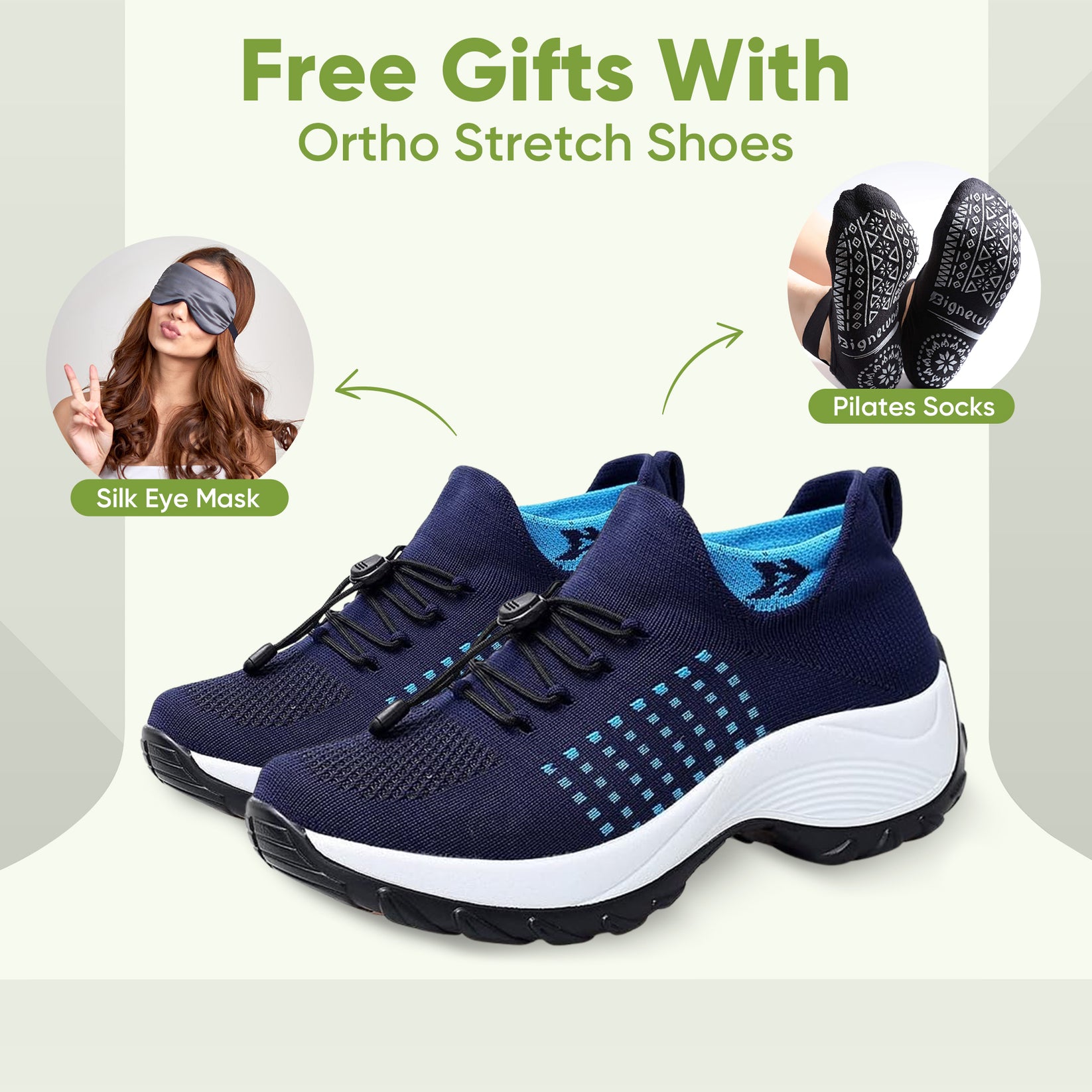 Stretch Comfort Shoes For Women | Comfortable & Soft Footwear - Pack Of ...