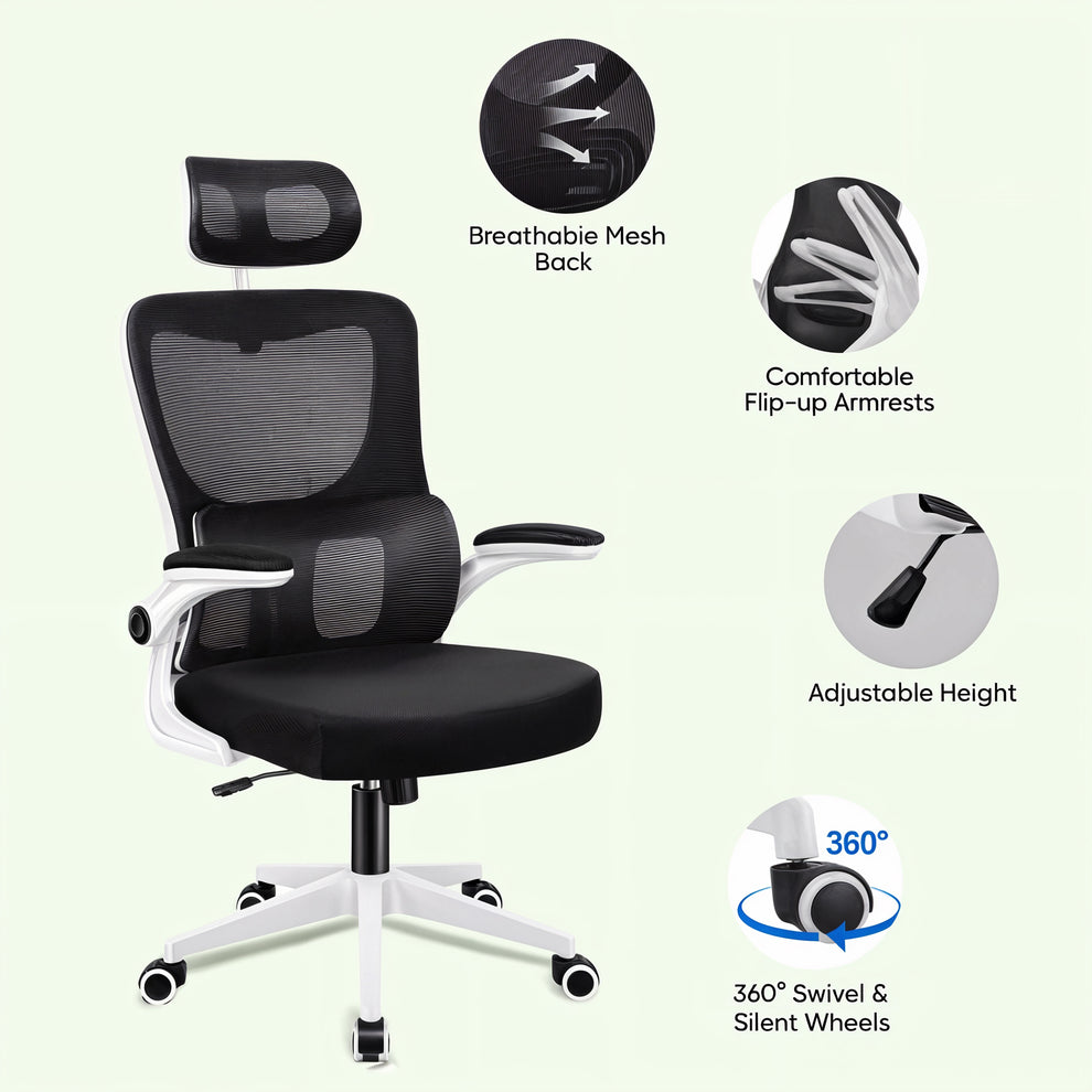 Premium Mesh Office Chair - Comfortable Design For Best Body Fit | Mesh ...