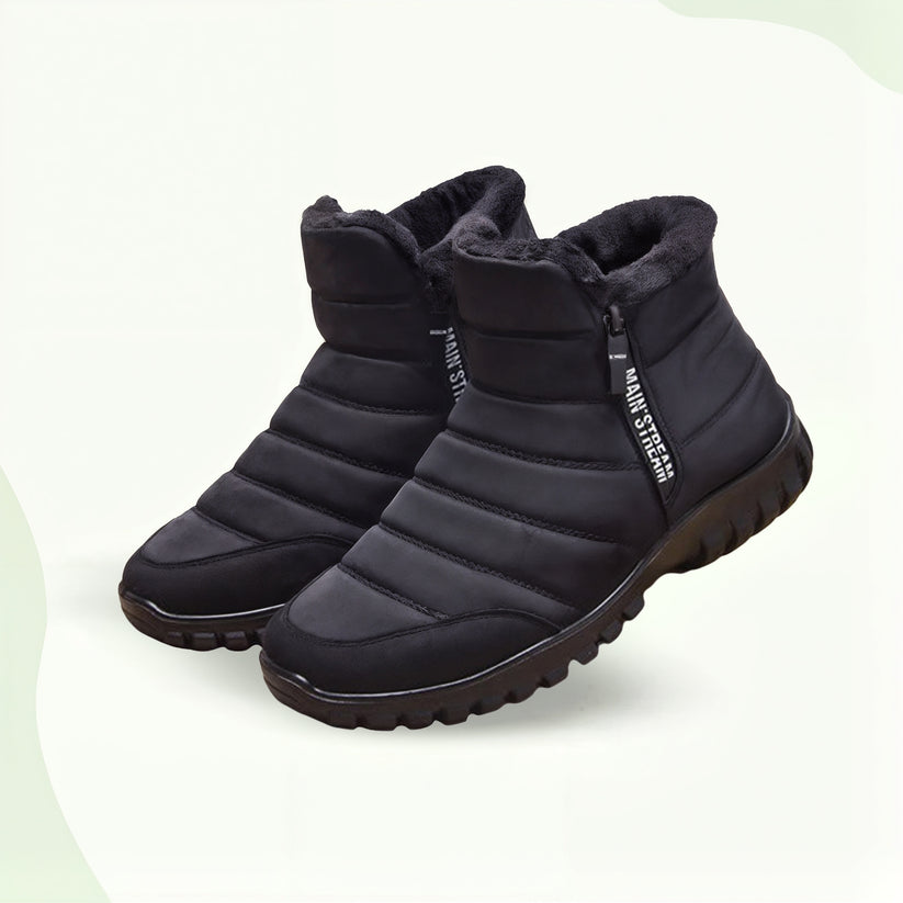Thick Warm Cotton Zipper Shoes | Zipper Entry, Thick Insoles & Feet ...