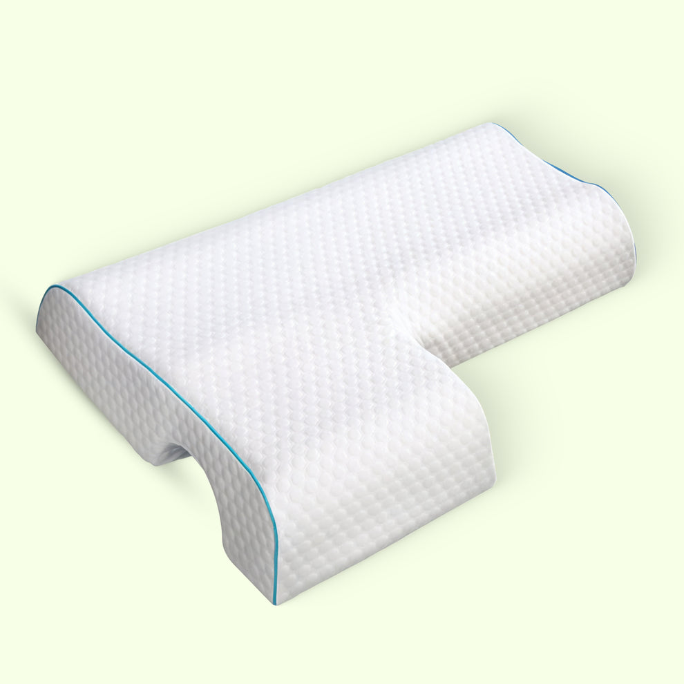 Side Sleeper Pillow | Memory Foam Cuddle & Couples Pillow For Neck ...
