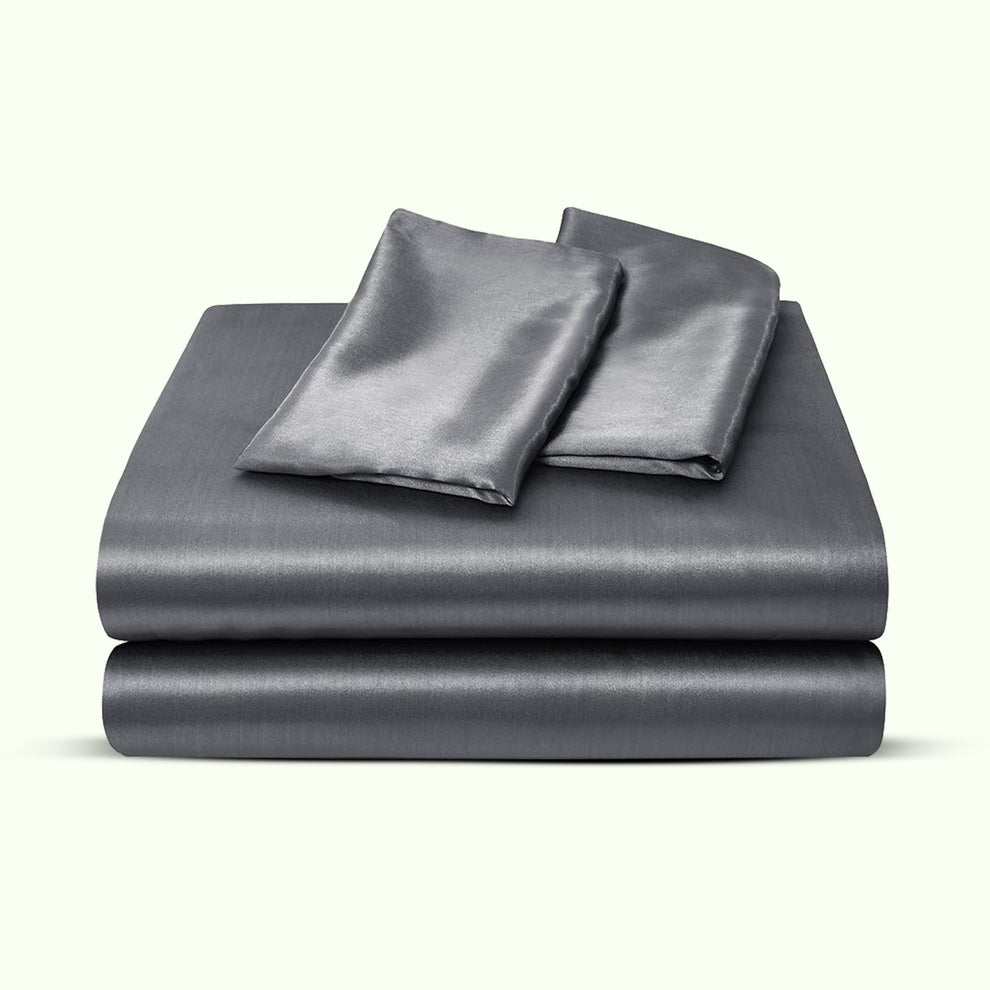 Luxury Satin Sheets | Full Size Bed Sheet Set With Deep Pockets For ...