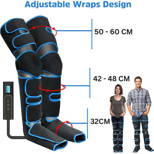 Full Leg Sleeve Massager | Leg Air Compression Massage Machine – Pain ...
