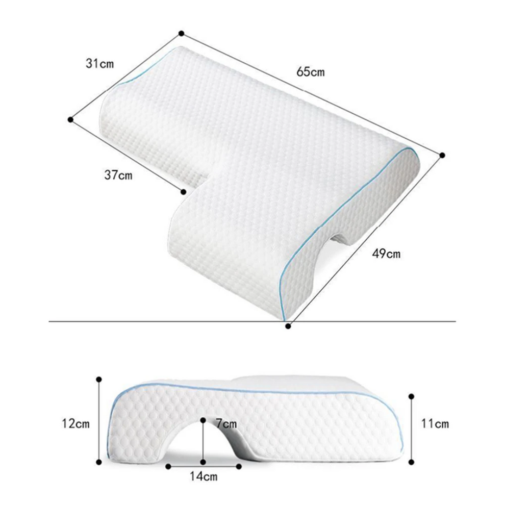 Shoulder Relief Pillow - Flexible Arm Positions For Personalised ...