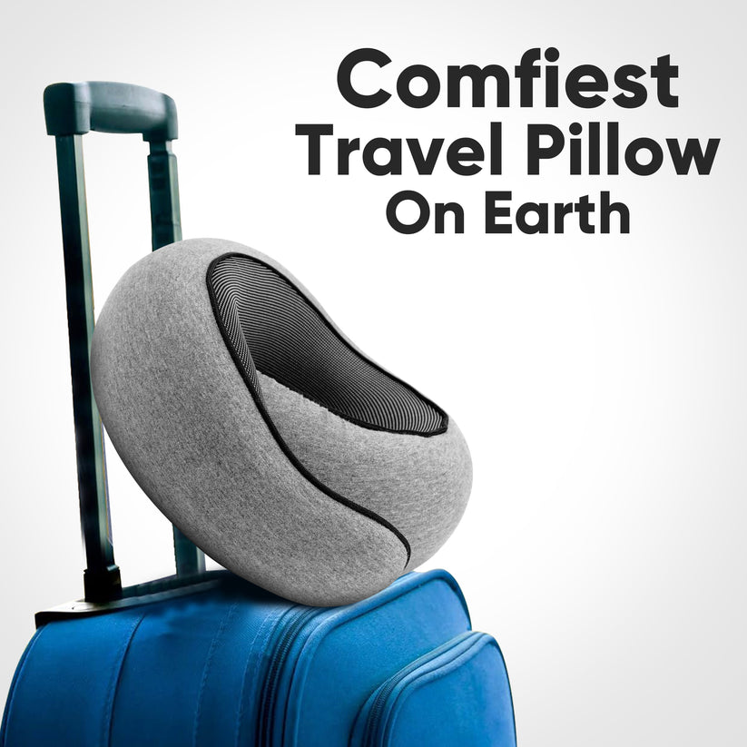 Pack Of 2 - Travel Neck Pillow For Long Flights Australia | Ergonomic ...