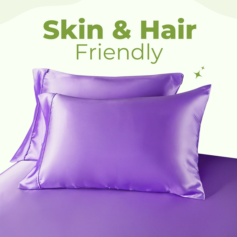 Luxury Satin Sheets | Full Size Bed Sheet Set With Deep Pockets For ...