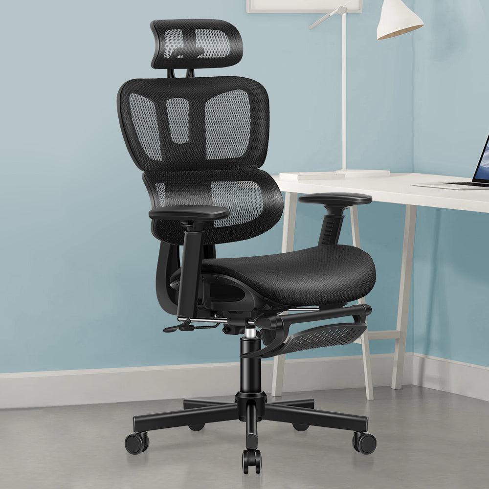 Modern Style Office Chair - Breathable, High-tensile Mesh Upholstery ...