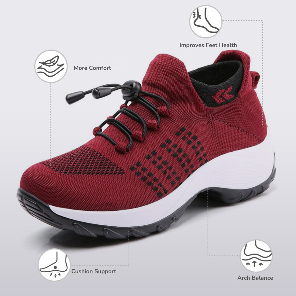 Ortho Stretch Comfort Shoes for Women | Orthopedic Cushion Shoes – Pain ...