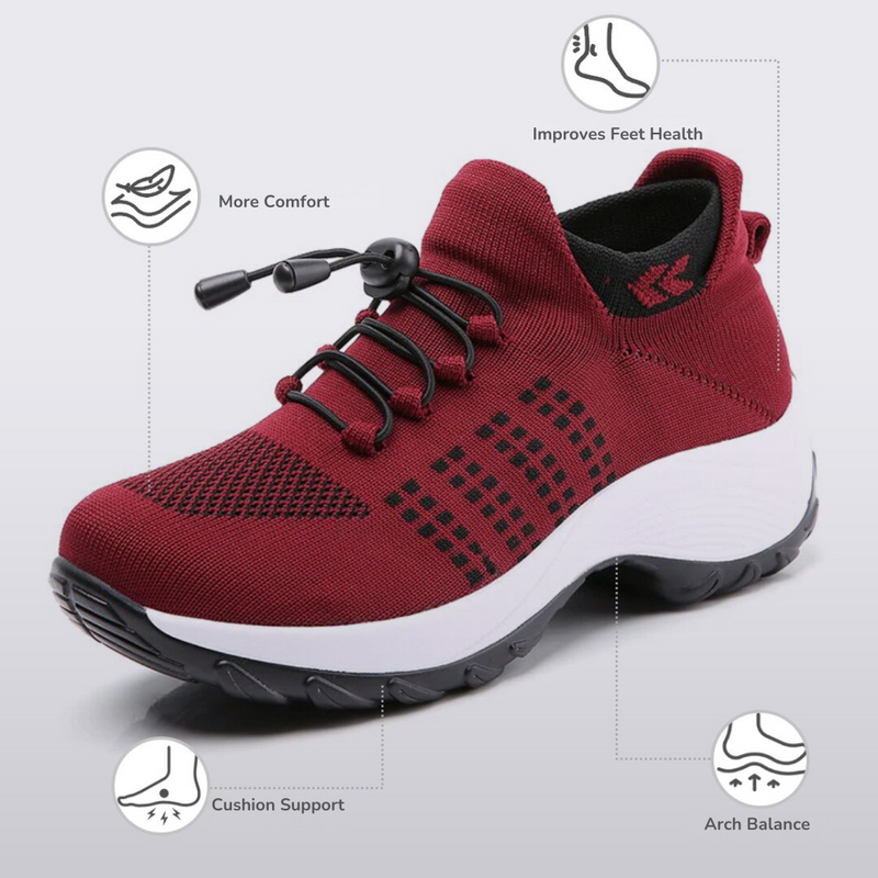 Ortho Stretch Comfort Shoes for Women | Orthopedic Cushion Shoes – Pain ...
