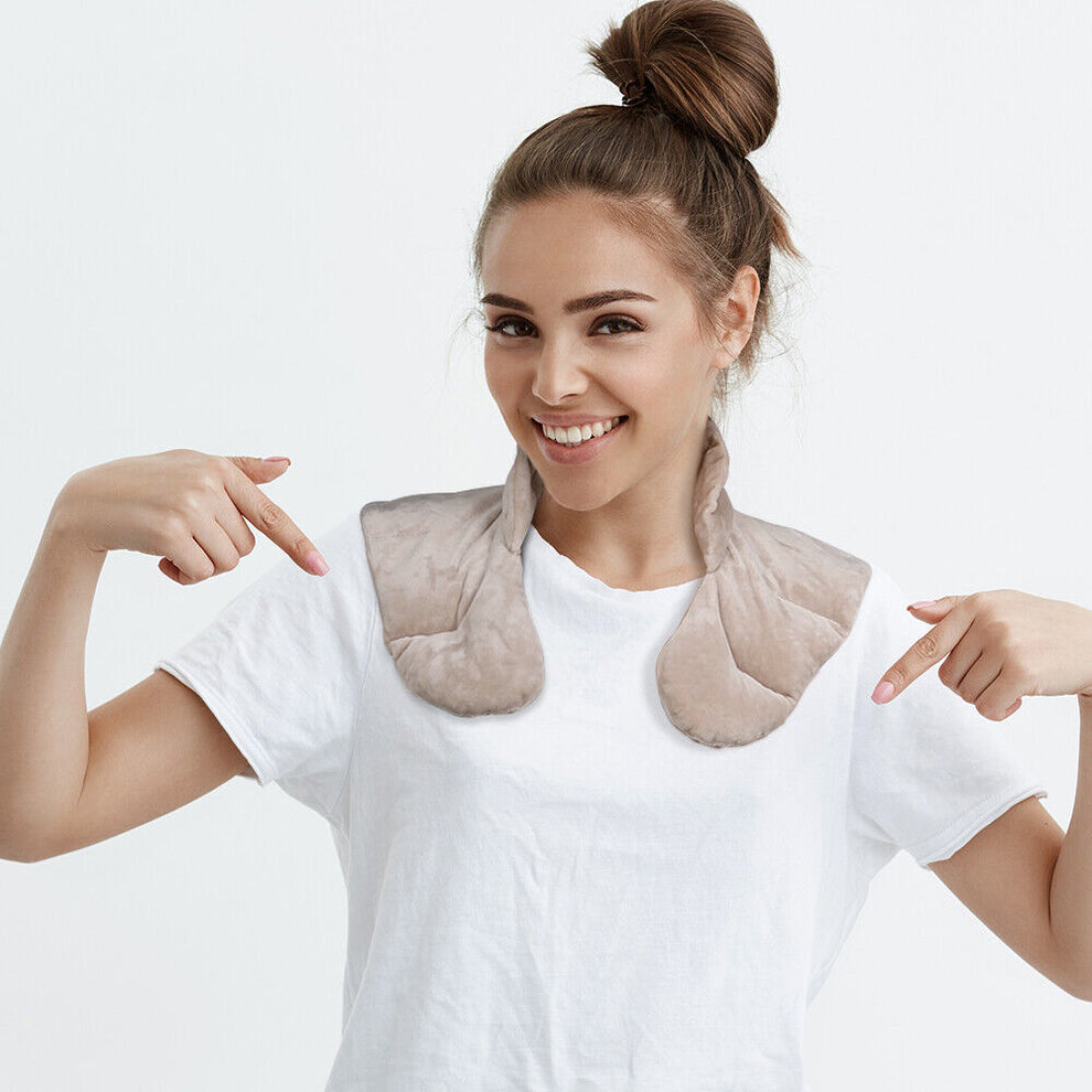Weighted Neck and Shoulder Wraps for Heated & Cold Aromatherapy – Pain ...