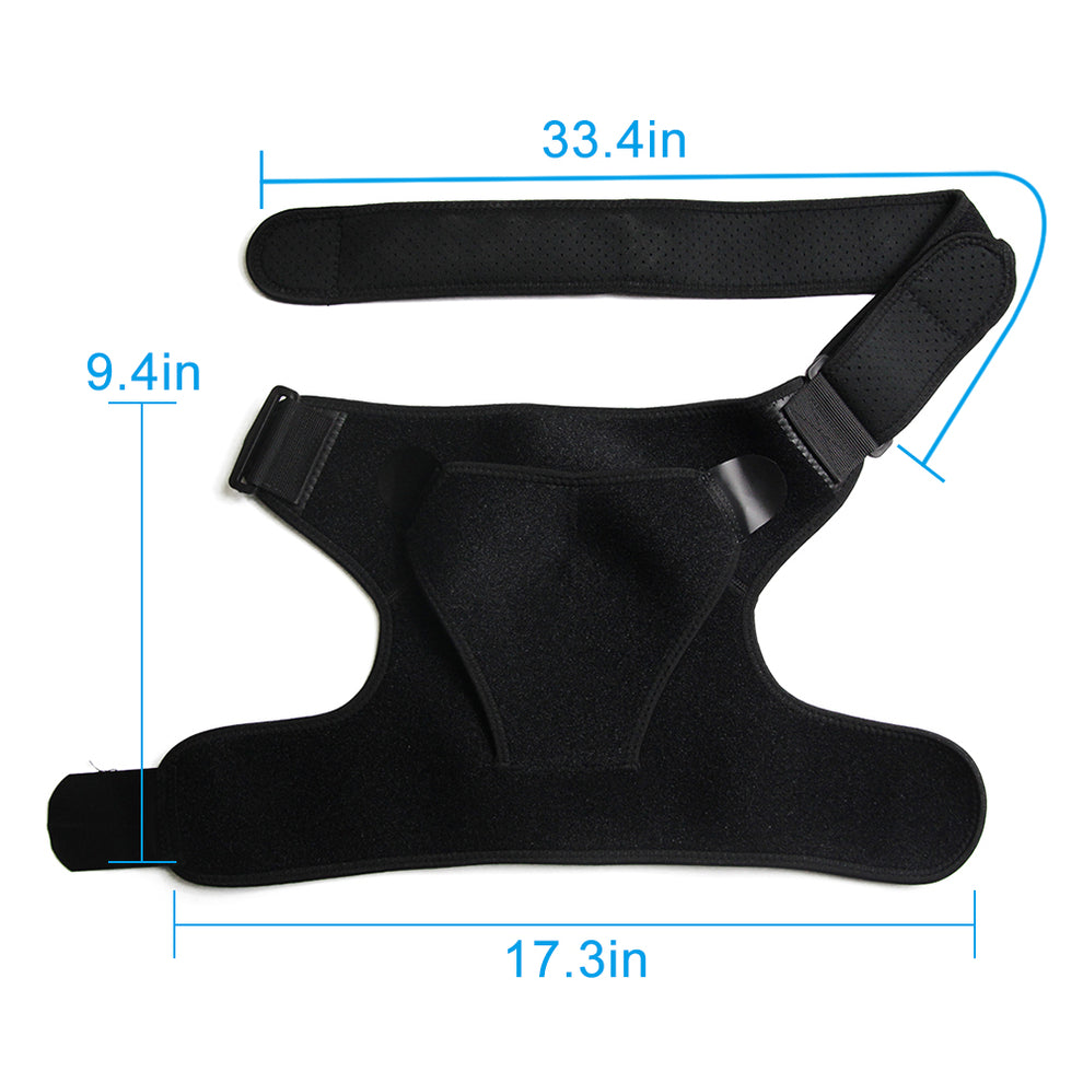 Ergonomic Compression Shoulder Brace | Universal Fit, Adjustable ...
