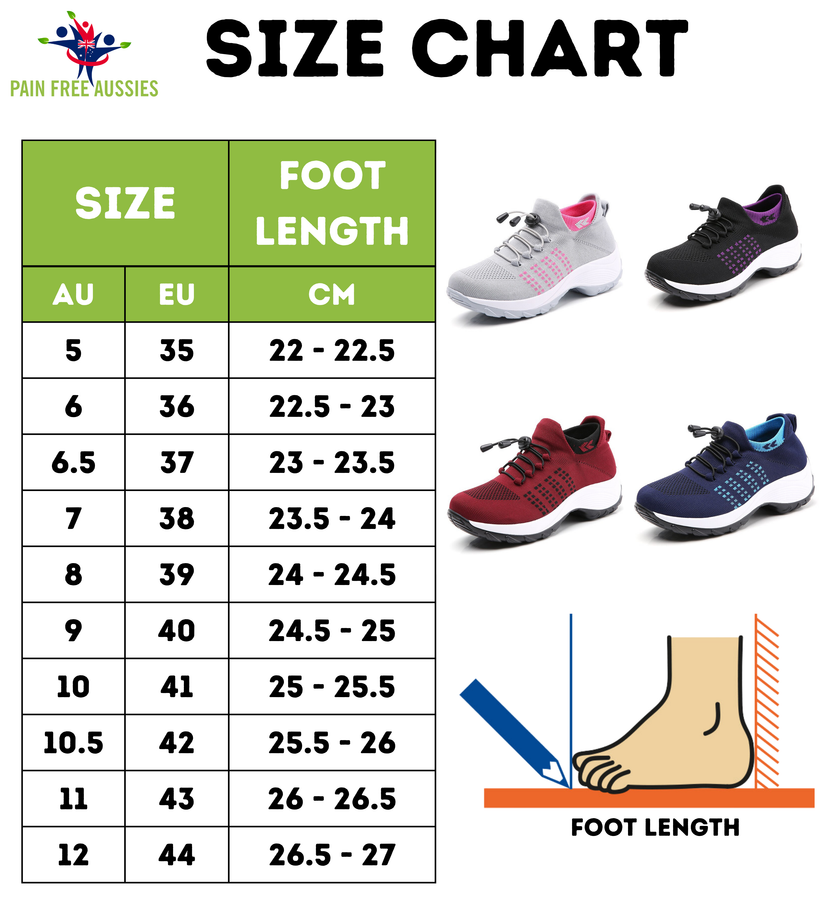 Ortho Stretch Comfort Shoes for Women | Orthopedic Cushion Shoes – Pain ...